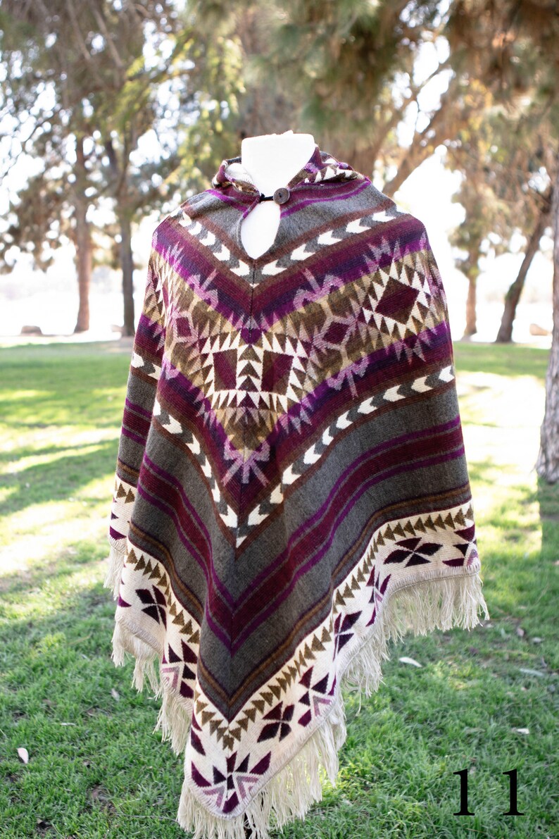 Colombian Alpaca Poncho - Etsy