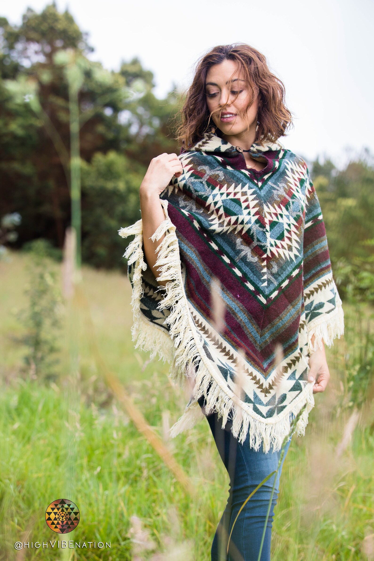 Colombian Alpaca Poncho - Etsy