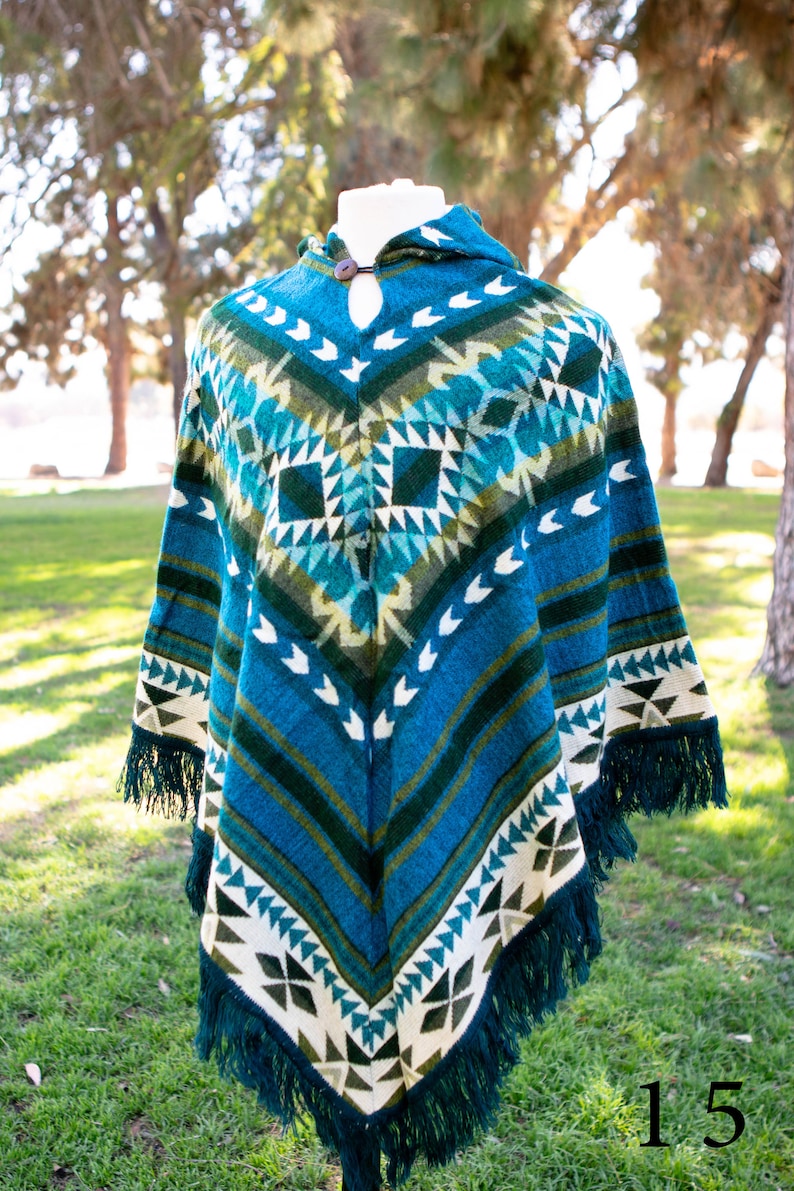 Colombian Alpaca Poncho - Etsy