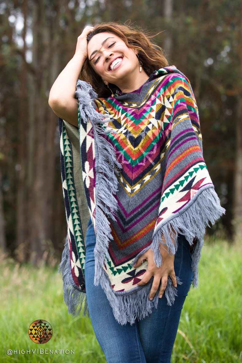 Colombian Alpaca Poncho - Etsy