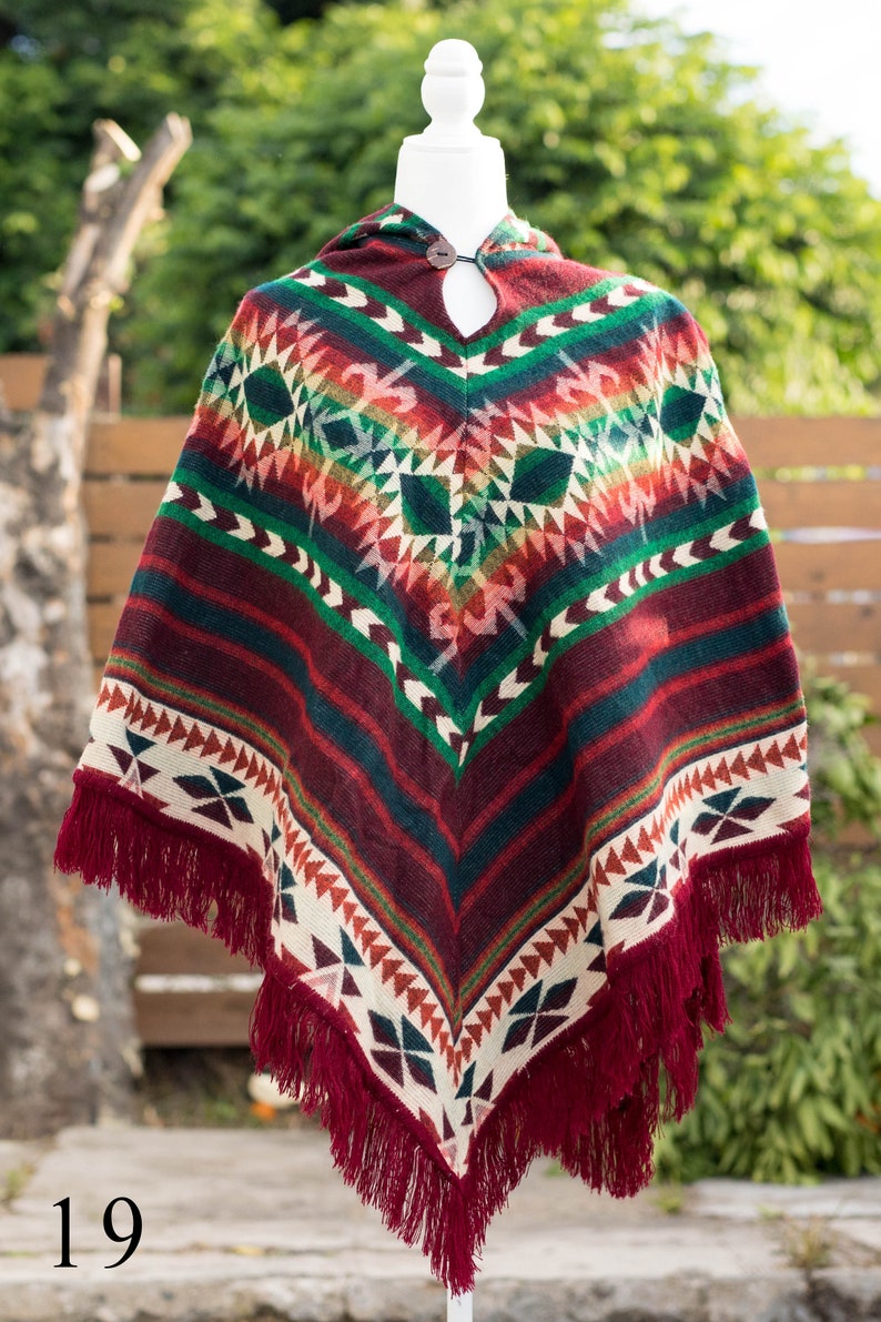 Colombian Alpaca Poncho - Etsy