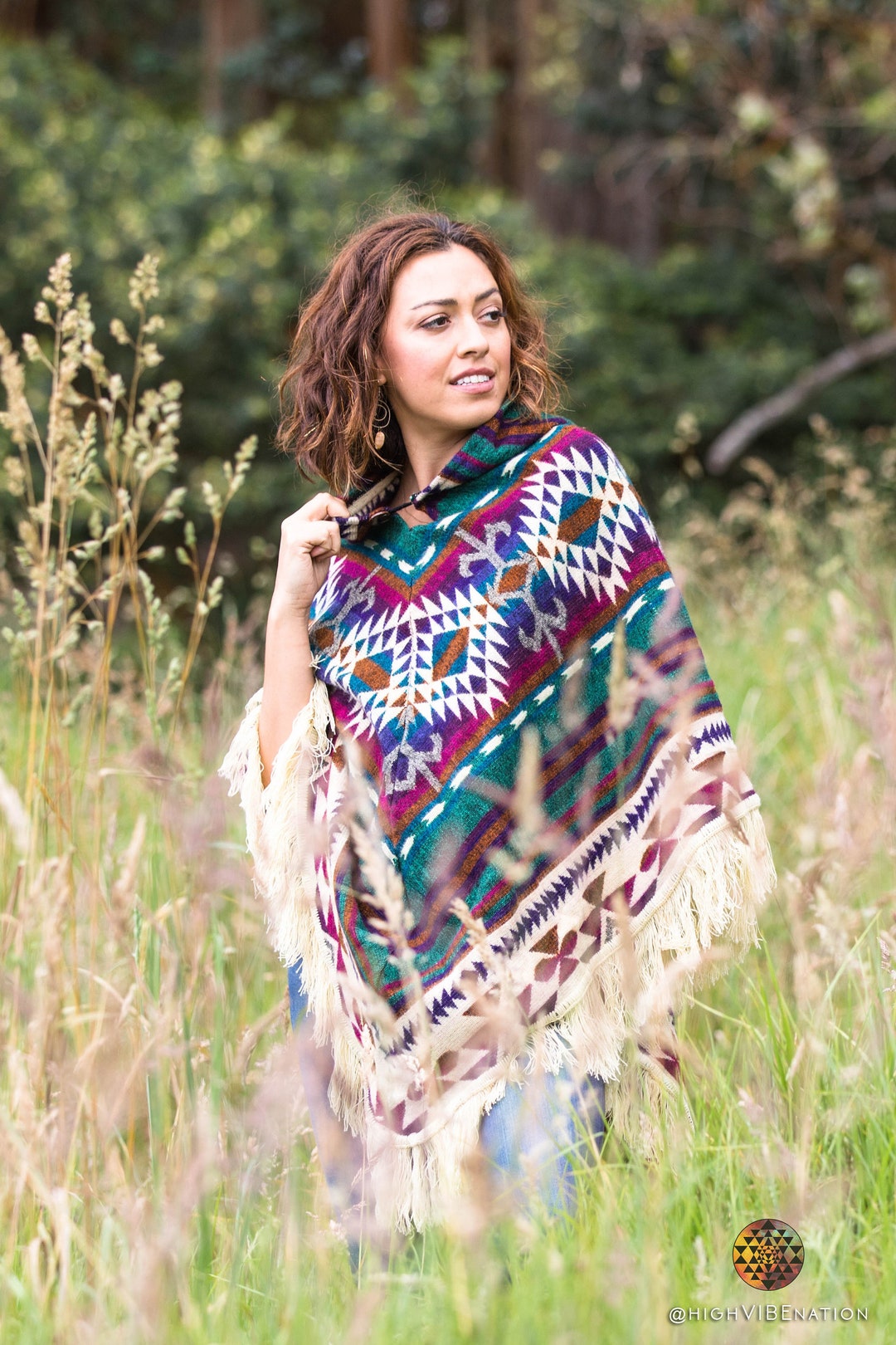 Colombian Alpaca Poncho - Etsy