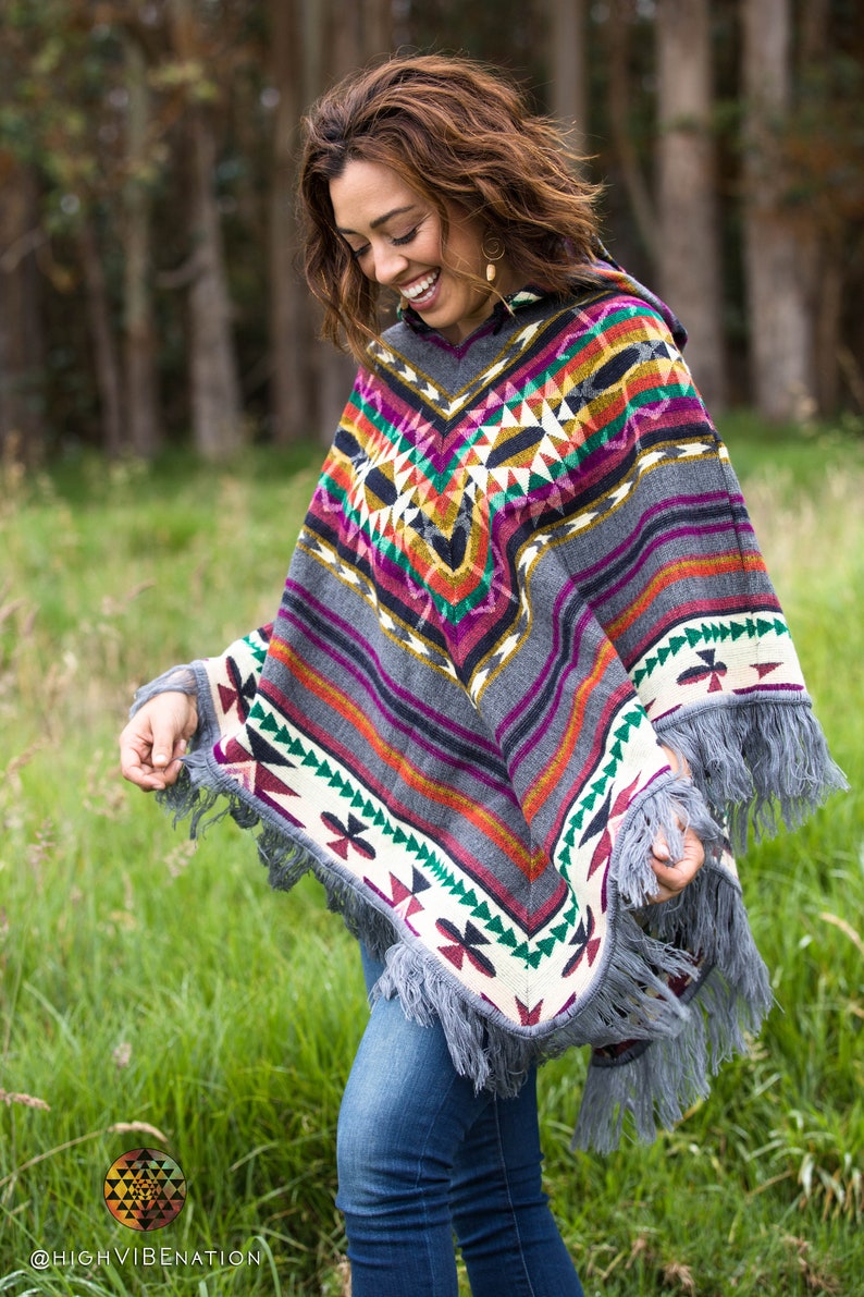 Colombian Alpaca Poncho - Etsy