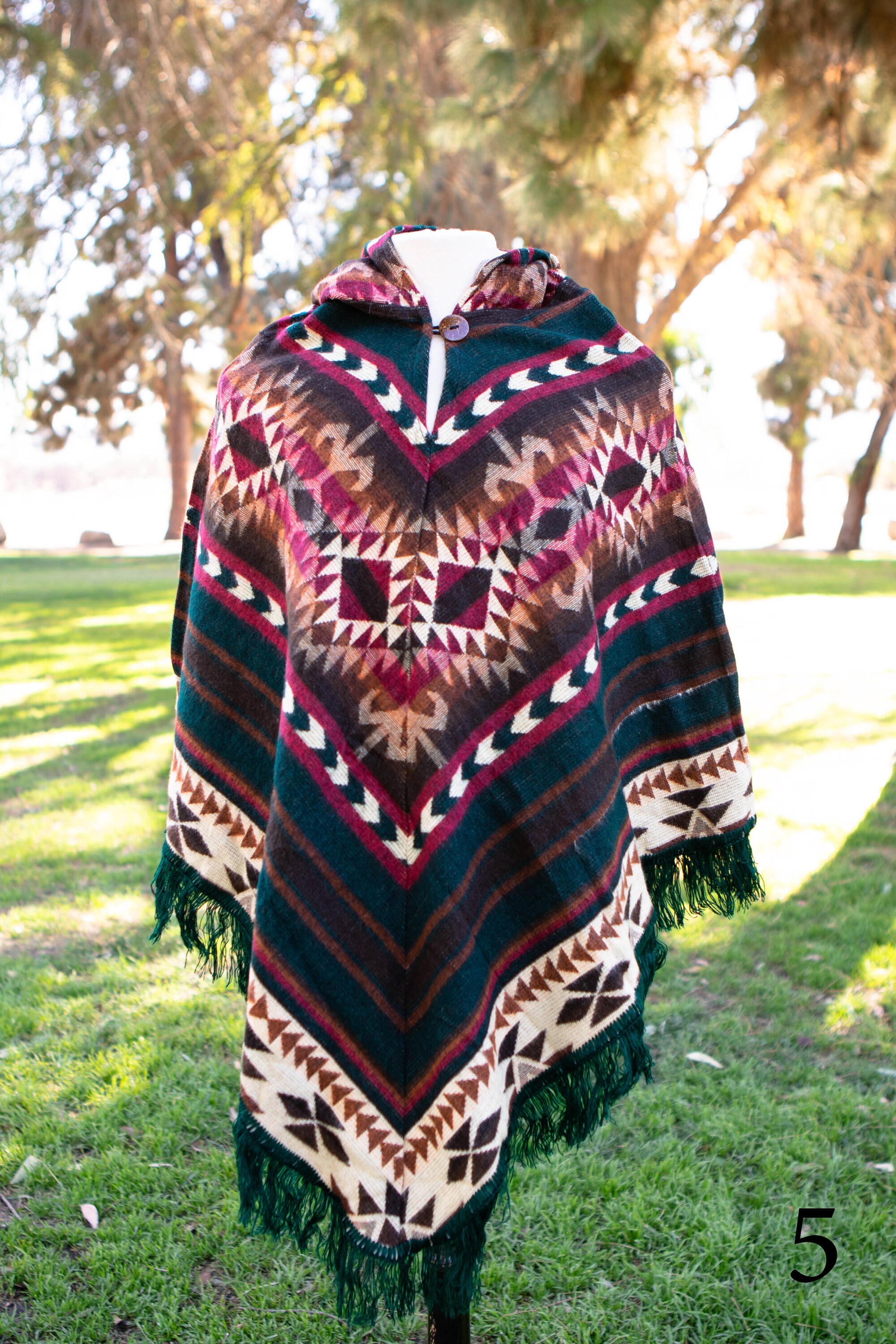 Colombian Alpaca Poncho - Etsy