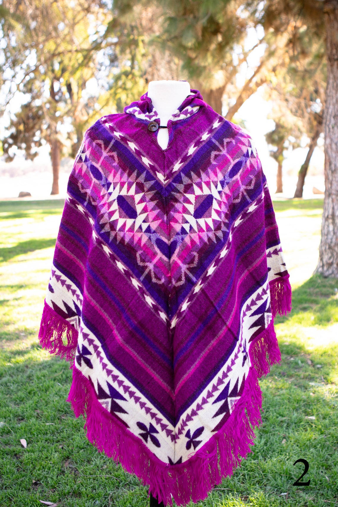 Colombian Alpaca Poncho - Etsy