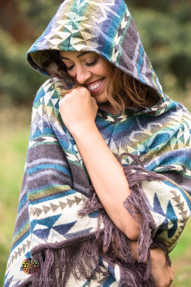 Colombian Alpaca Poncho - Etsy