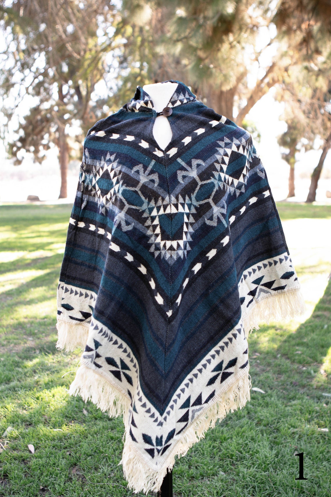 Colombian Alpaca Poncho - Etsy