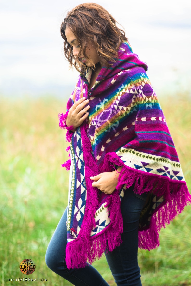 Colombian Alpaca Poncho - Etsy
