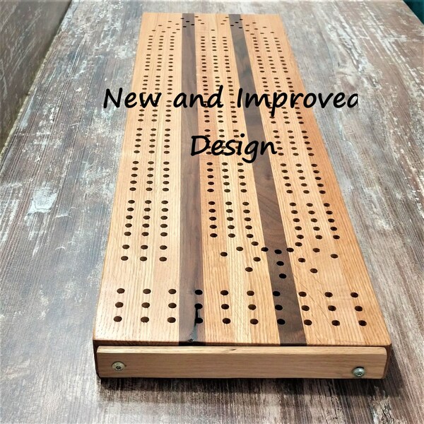 Large Cribbage Board - Etsy