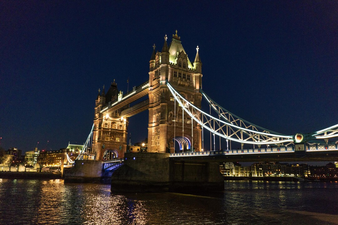 Tower Bridge a Movable Bridge That Spans the River Thames Between the ...