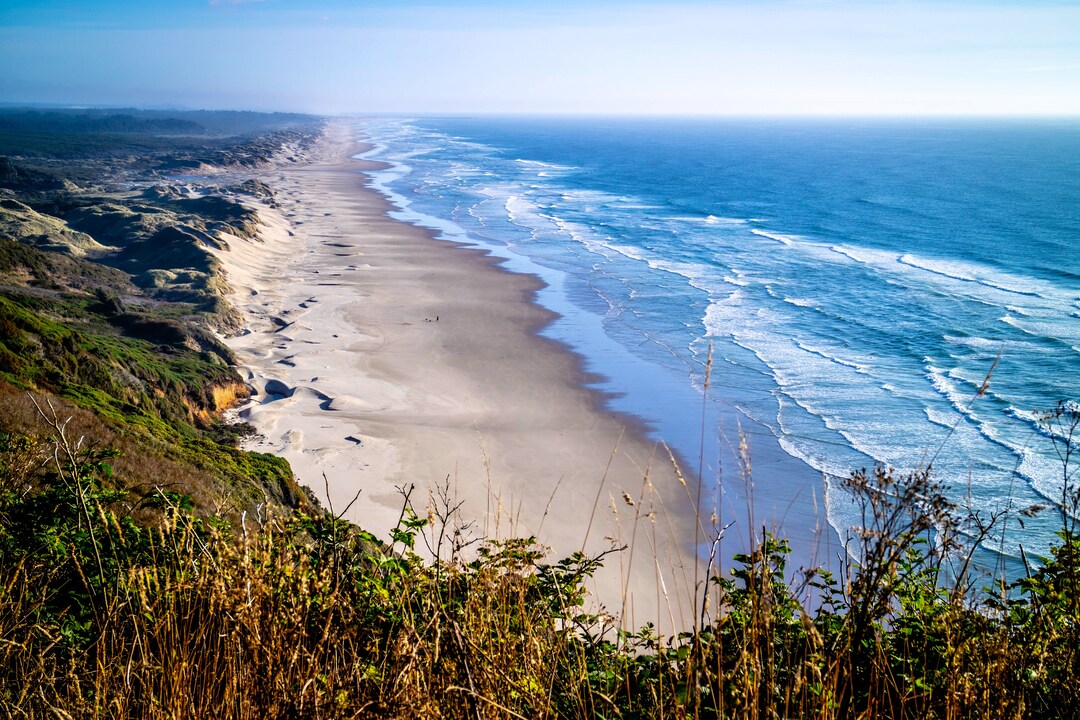 Oregon Coast Hecate Head Lighthouse State Park Pacific Ocean - Etsy