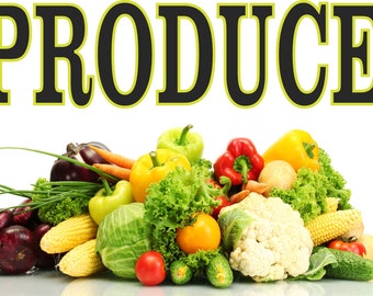 Vegetable Banner | Etsy