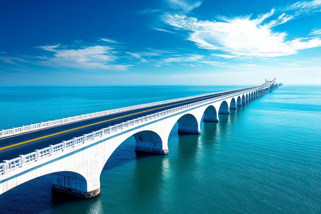Chesapeake Bay Bridge-tunnel, Crosses the Mouth of the Chesapeake Bay ...