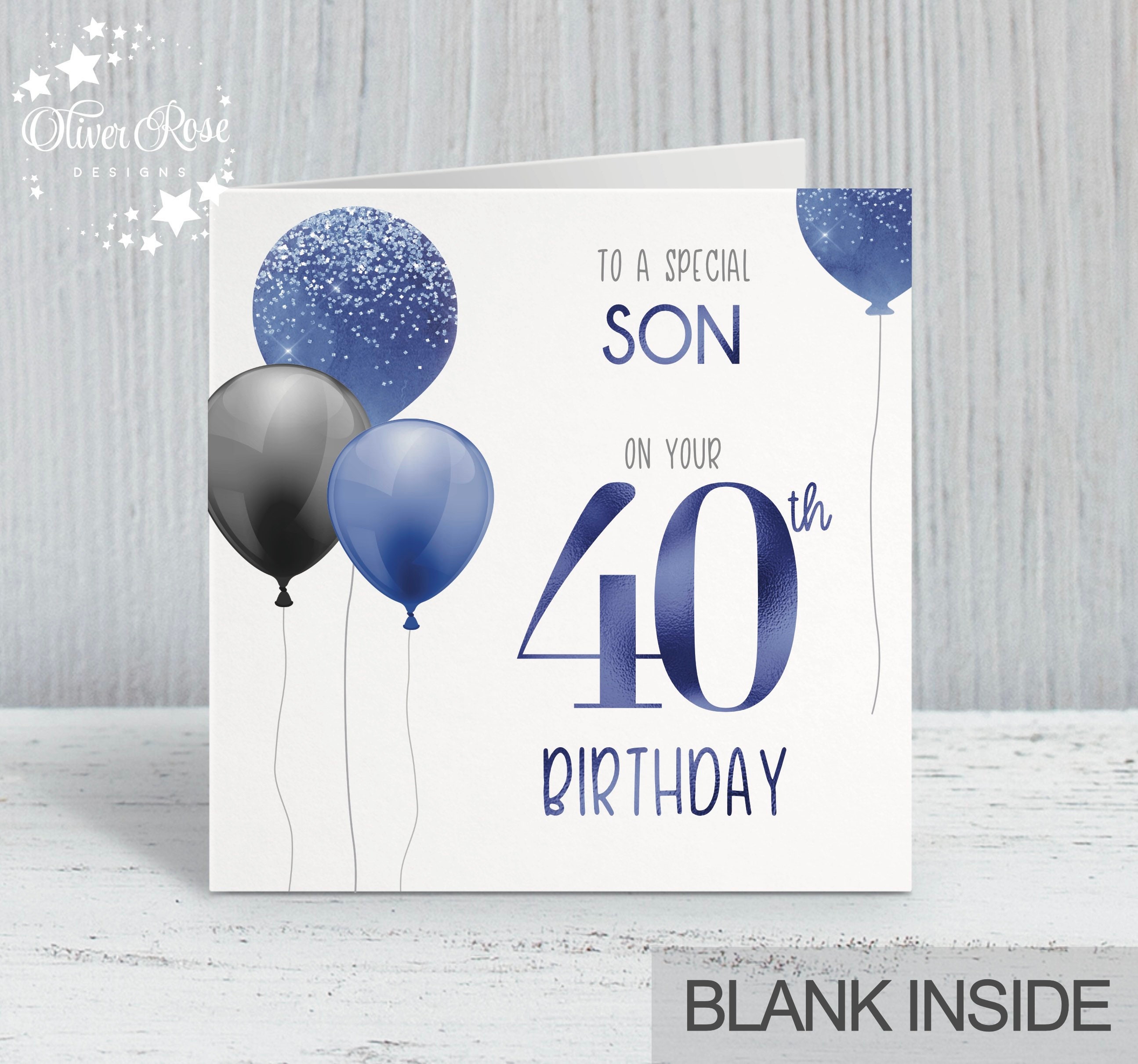 40th Birthday Card Cards for Men/him Dad Brother Friend - Etsy UK