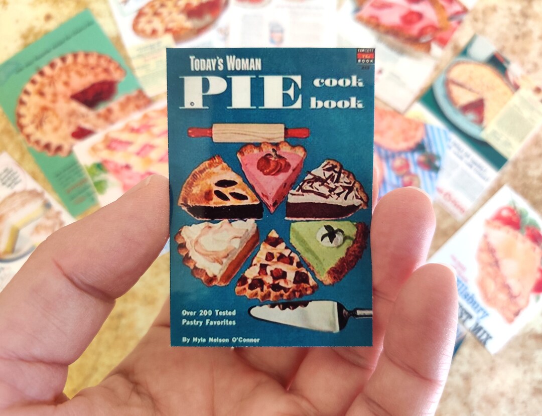 12 Piece Vintage Pie Stickers, Pie Recipe Advertisements, Vintage ...