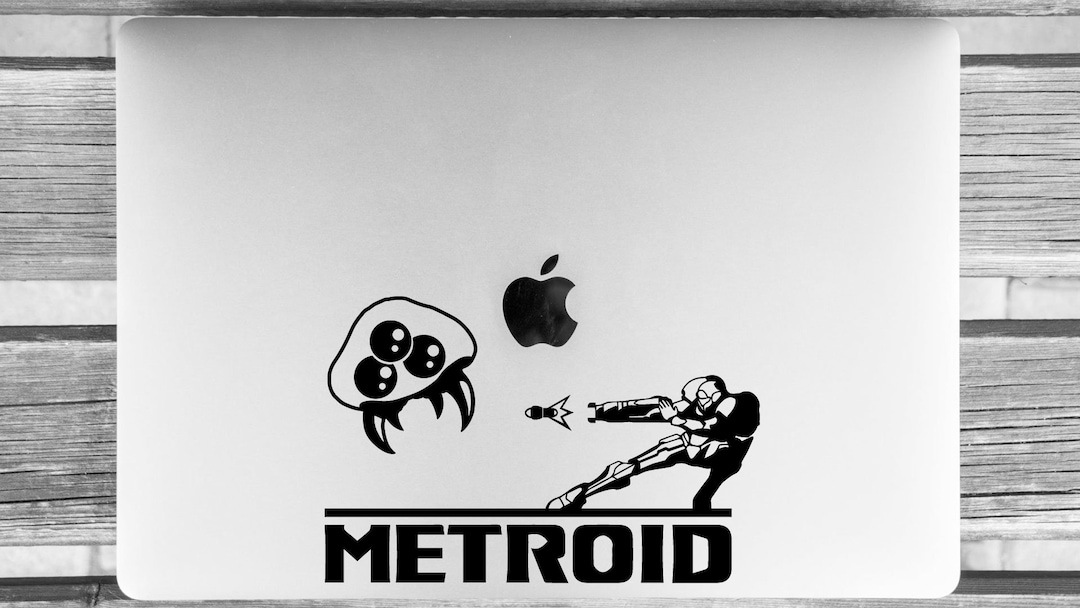 Samus W/ Metroid Decal - Etsy