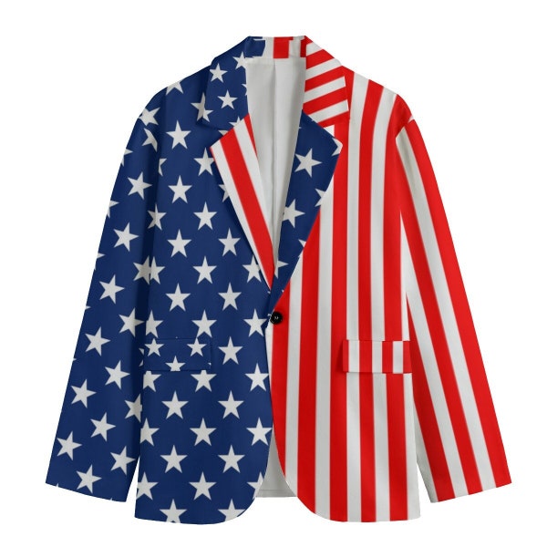 American Flag Jacket - Etsy