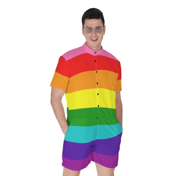 Pride Flag Jumpsuit - Etsy