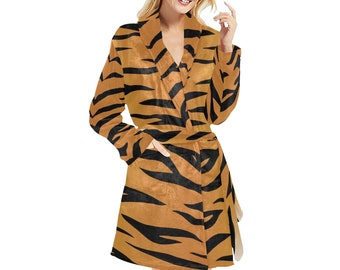 Fleece Tiger Robe | Etsy