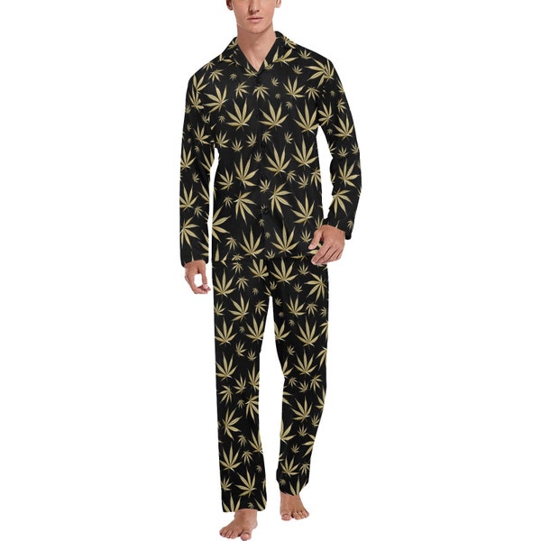 Cannabis Pjs - Etsy