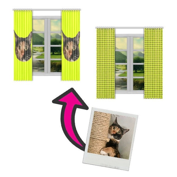 Custom Logo Curtains - Etsy