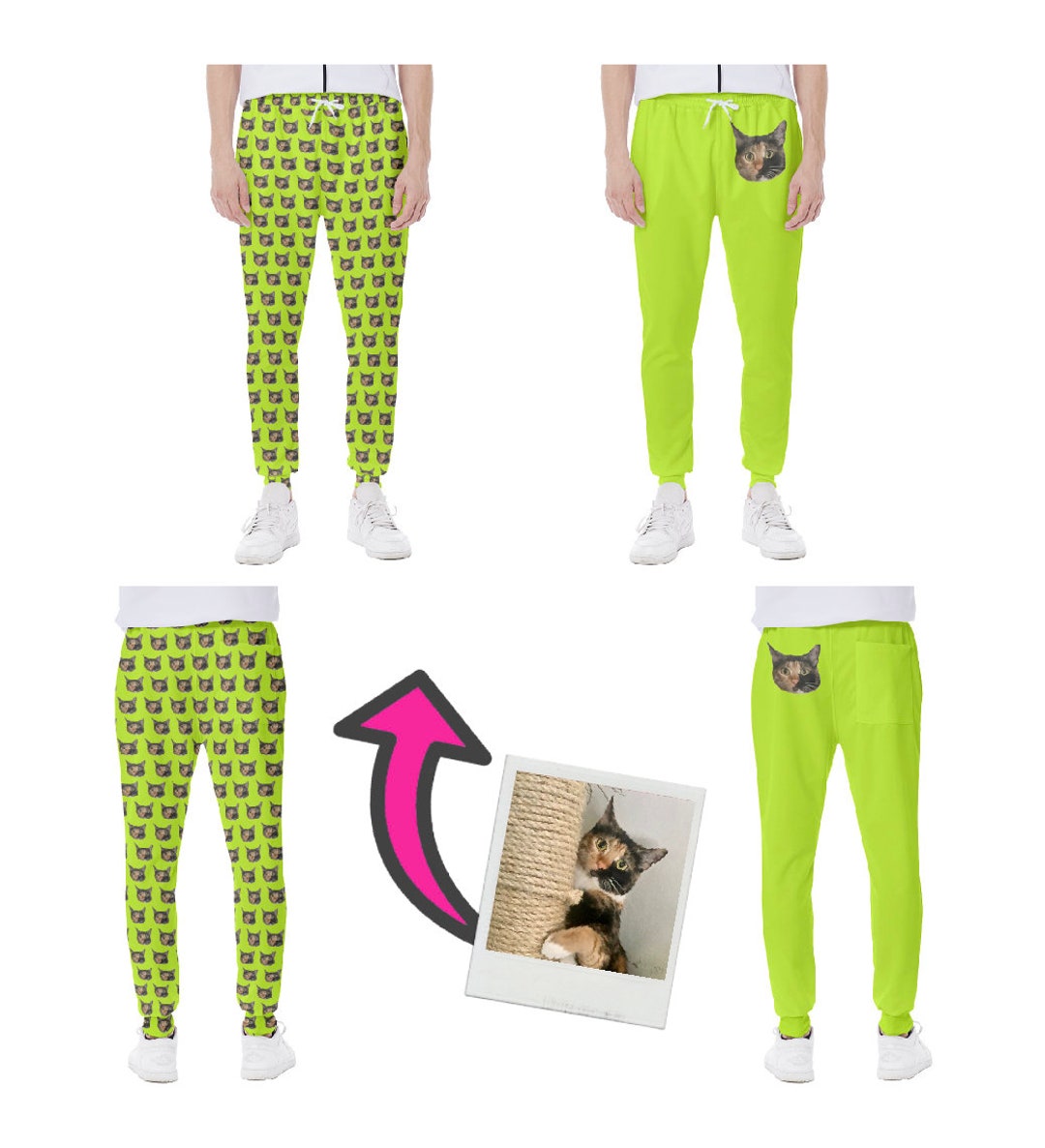 Custom Eco-friendly Pants Personalized Pants Custom Photo - Etsy