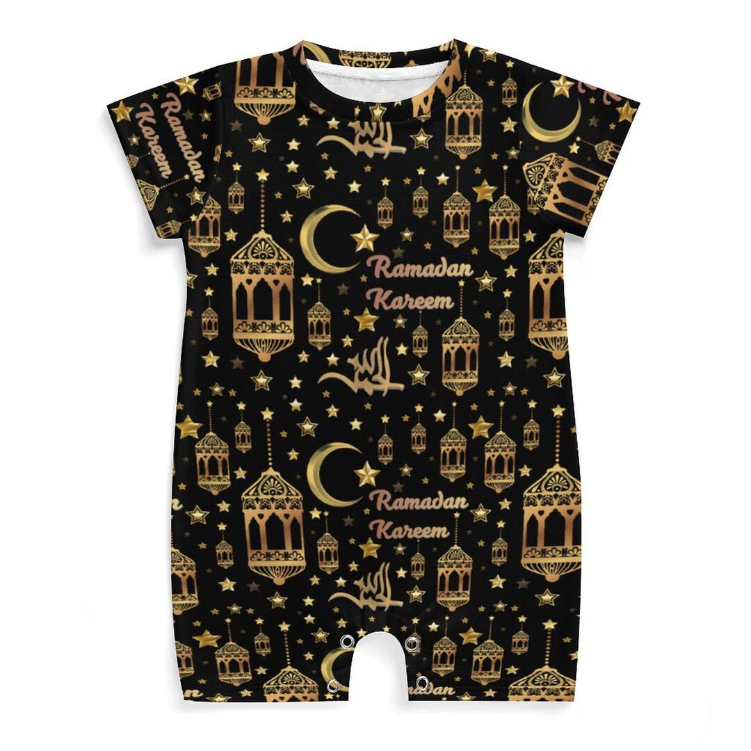 Ramadan Kareem Baby Romper Ramadan Body Religijny noworodek Muzułmański ...