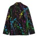 Men's Casual Blazer, Artist Blazer, Splash of Colors, Paint Splatter ...