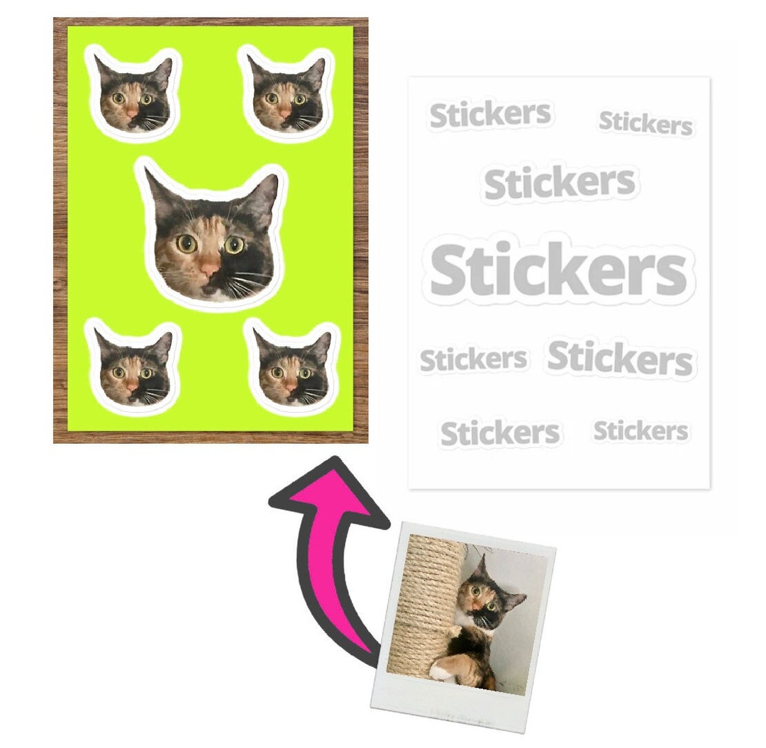 Custom Sticker Sheet, Personalized Sticker Sheet, Custom Design Your ...