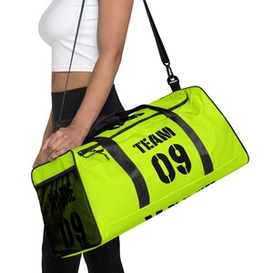 Custom Team Duffle Bag Personalized Bag Team Uniform Sports - Etsy