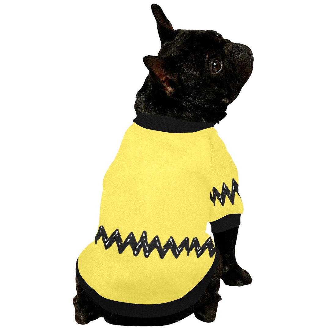 Classic Iconic Illuminating Yellow Buttoned Dog Sweatshirt - Etsy