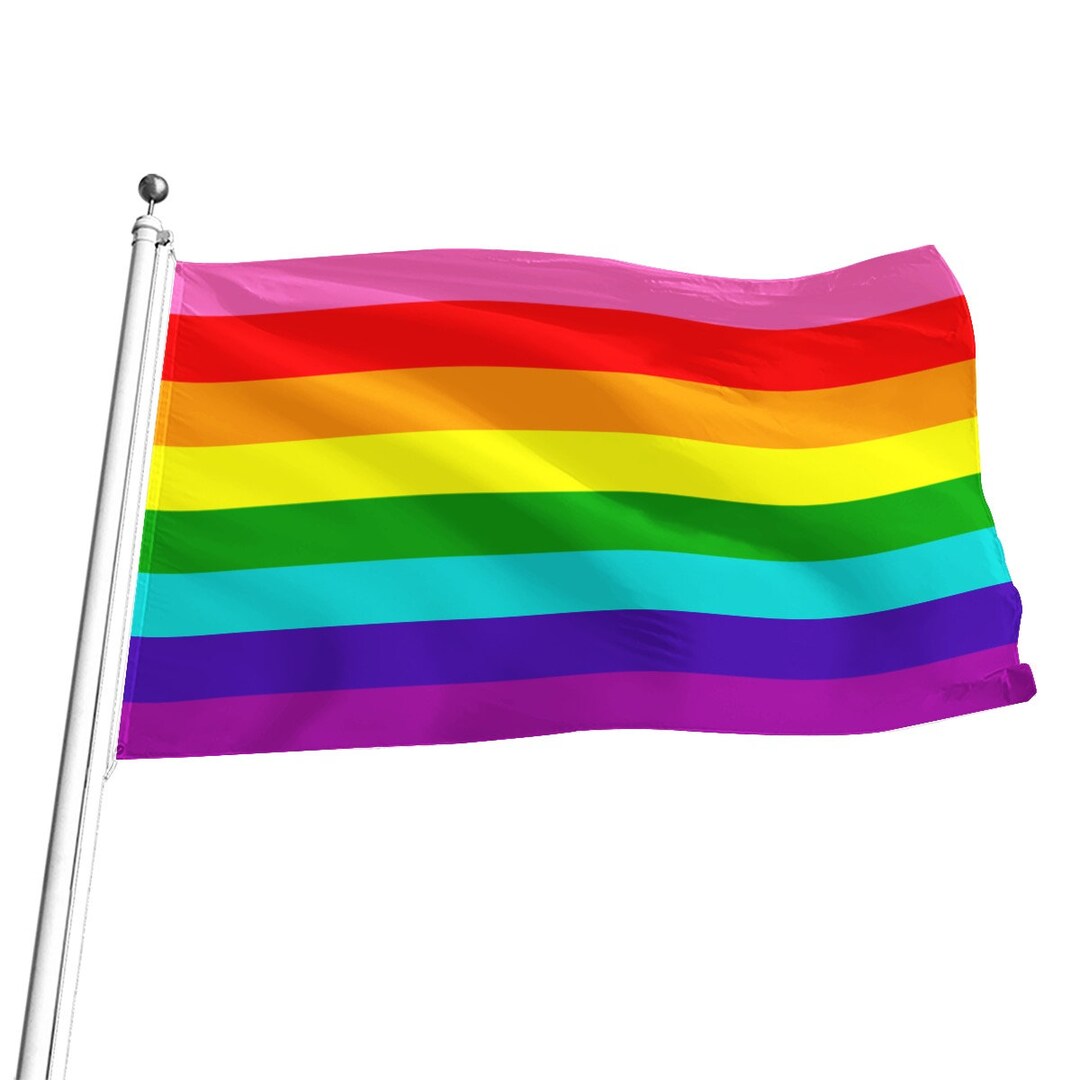 Original Pride Flag LGBTQ Flag Original Historic Rainbow Flag 8 Stripe ...