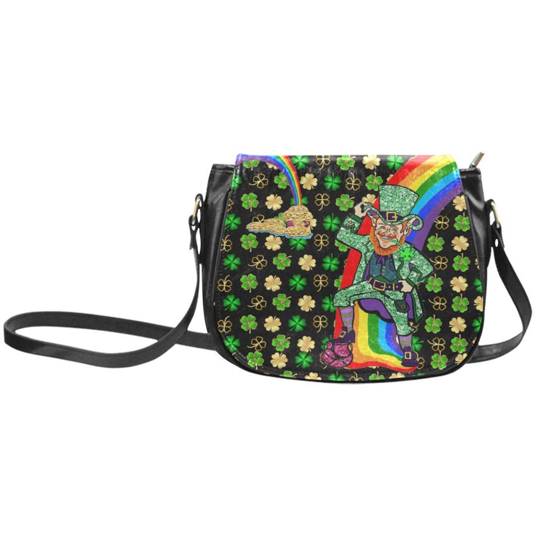 Leprechaun & Pot 'O Gold by Maru Crossbody Bag Leprechaun Saddle Bad St ...