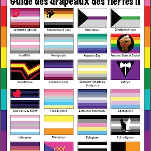 L'amour C'est L'amour, Guide to Pride Flags 1 & 2, LGBTQ Flags, Rainbow ...