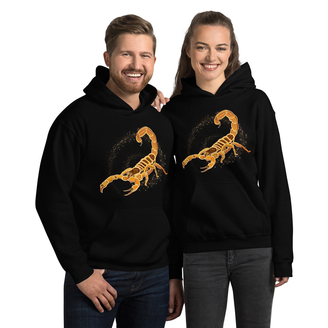 Scorpio Scorpion Escorpio Zodiac Sign Unisex Hoodie 4 Colors 8 Sizes ...