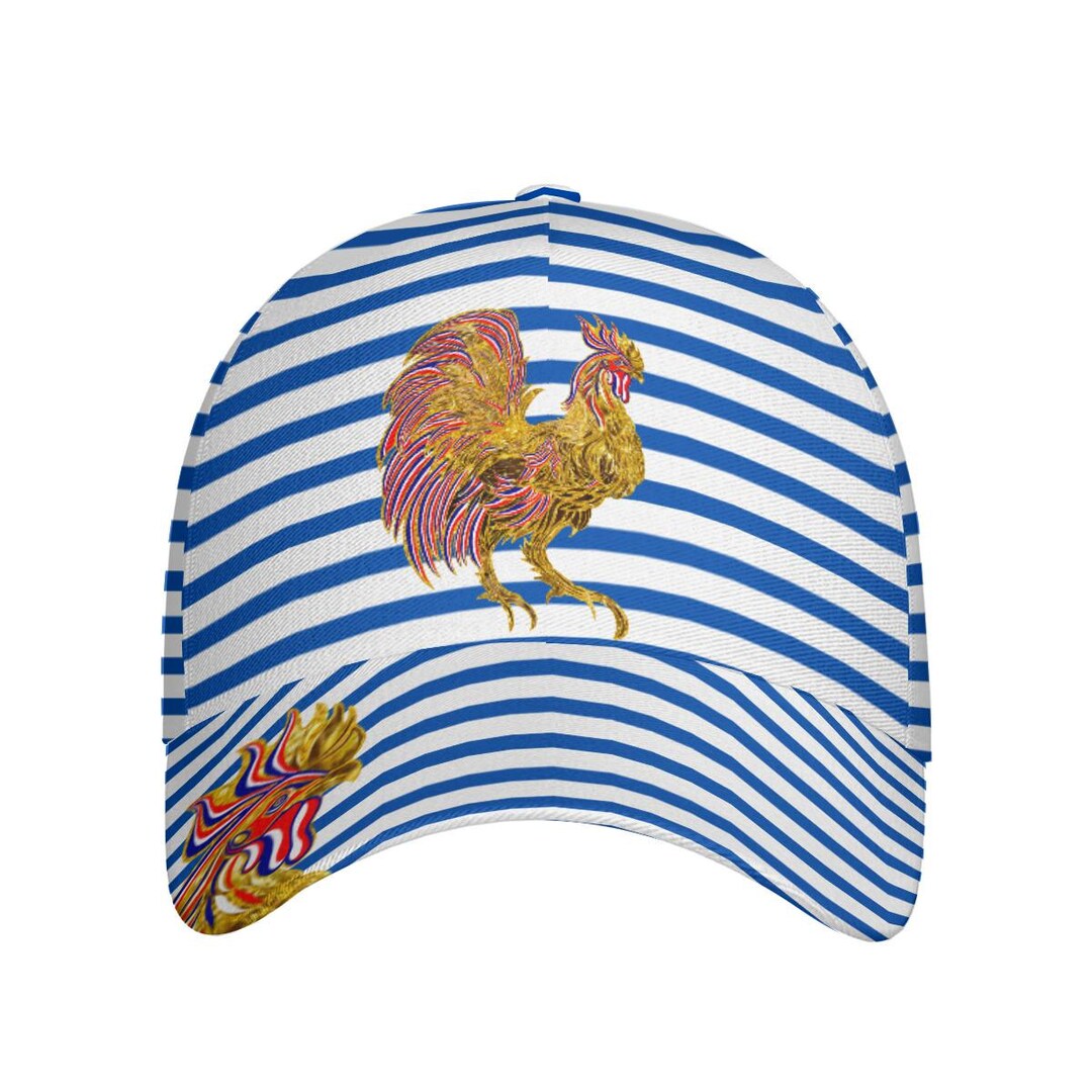 I Love France Hat French Gold Rooster by Maru Hat Marinière Dad Cap ...