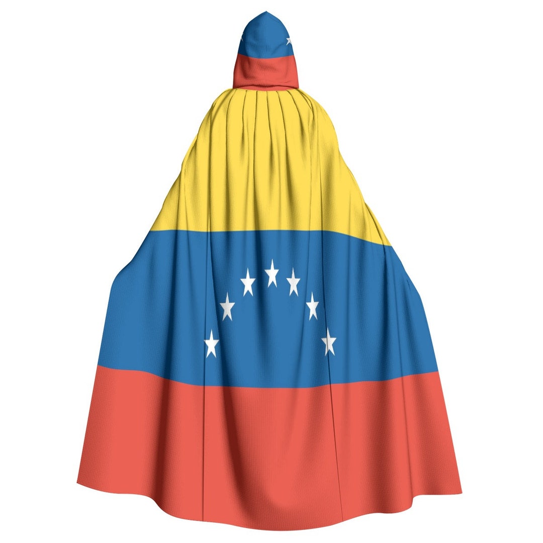 Cloak Venezuela Flag Hooded Cloak Venezuelan Flag Cape Flag of ...