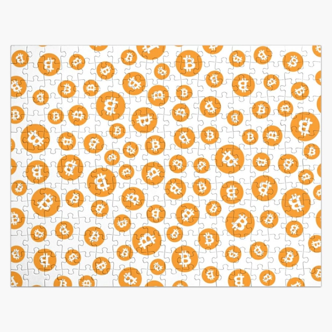 Rectangle Jigsaw Puzzle Money, One Million Bitcoins, Cash, Bitcoin ...