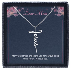 Custom Jesus Cross Necklace, Personalized Necklace, Custom Design Your ...