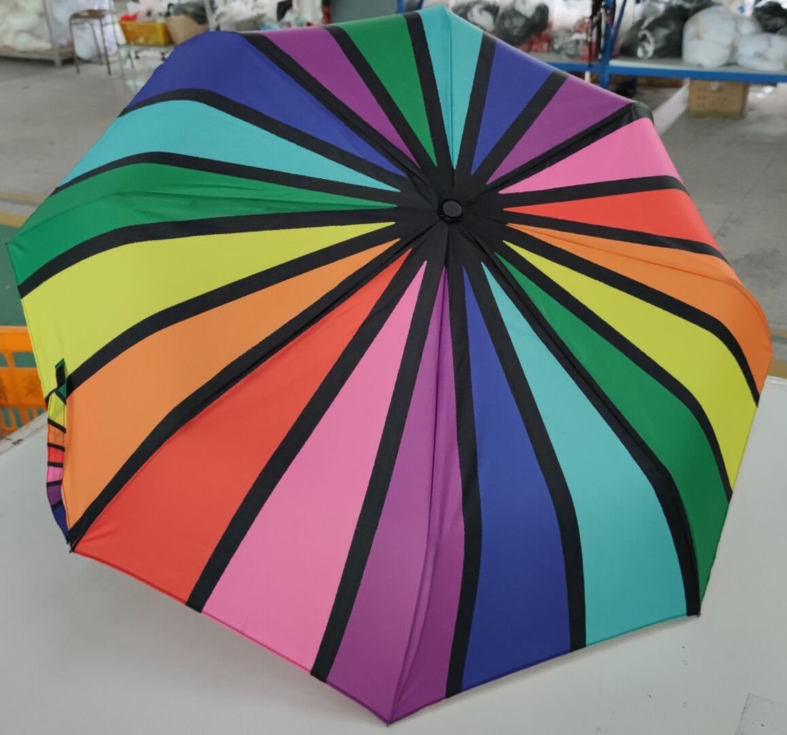 Automatic Foldable LGBTQ Rainbow Umbrella Love is Love LGBTQ - Etsy