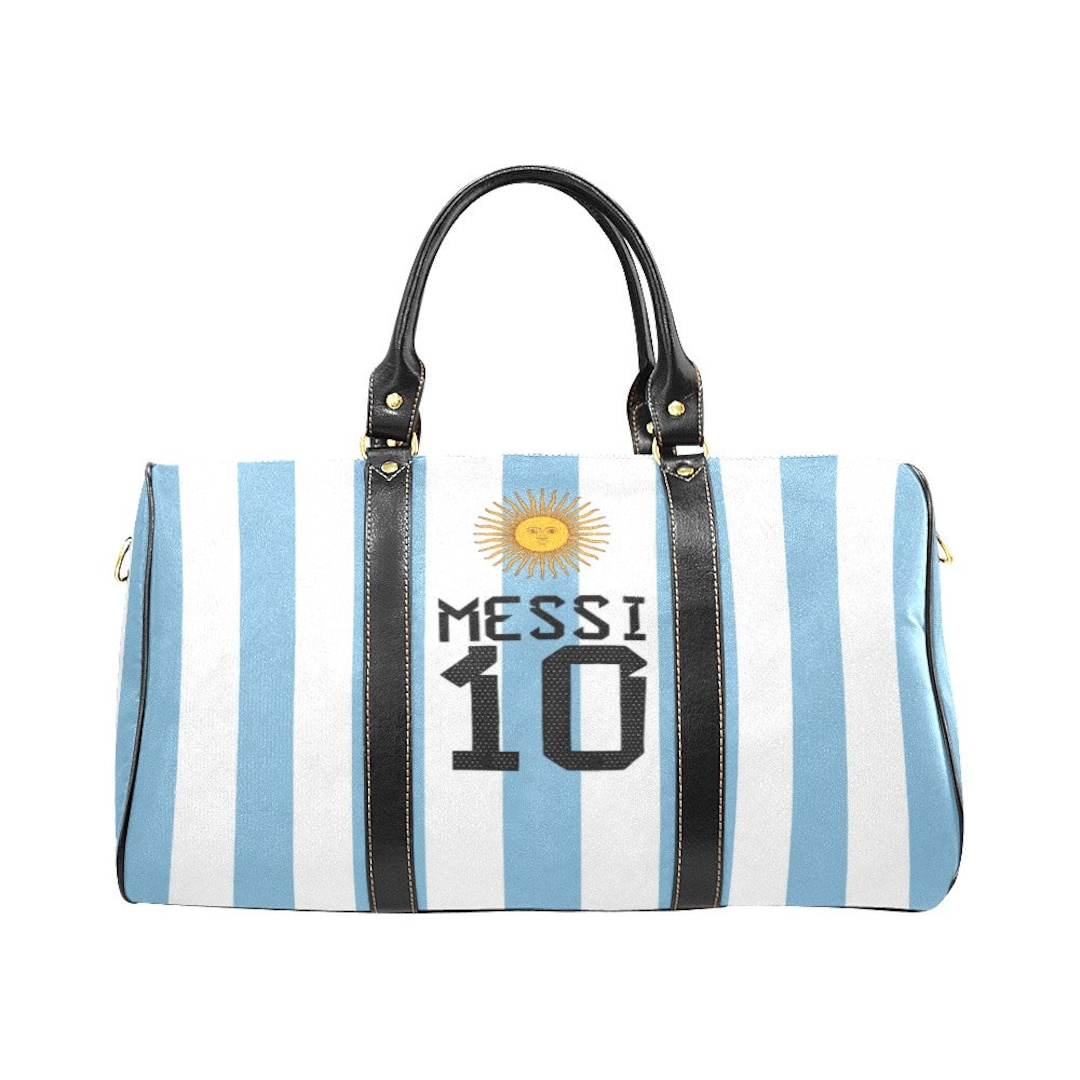 Travel Bag Argentina Soccer Team Messi 10 Messi Bag Leo - Etsy