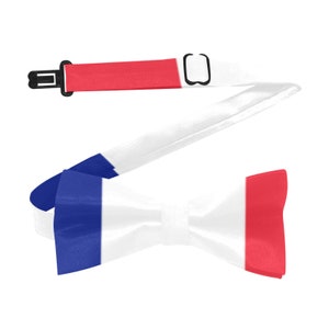 Classic Chic Adjustable Bow Tie, I LOVE France, French Flag, France ...