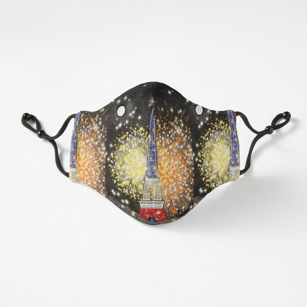 Eiffel Tower Face Mask - Etsy