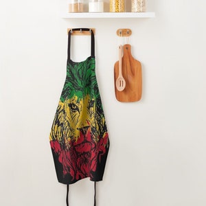 Apron Lion of Judah, Rasta, Rastafari, Jamaica, Rastafarian, Reggae ...