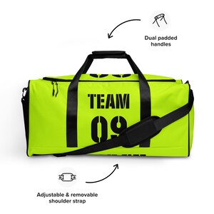 Custom Team Duffle Bag Personalized Bag Team Uniform Sports - Etsy