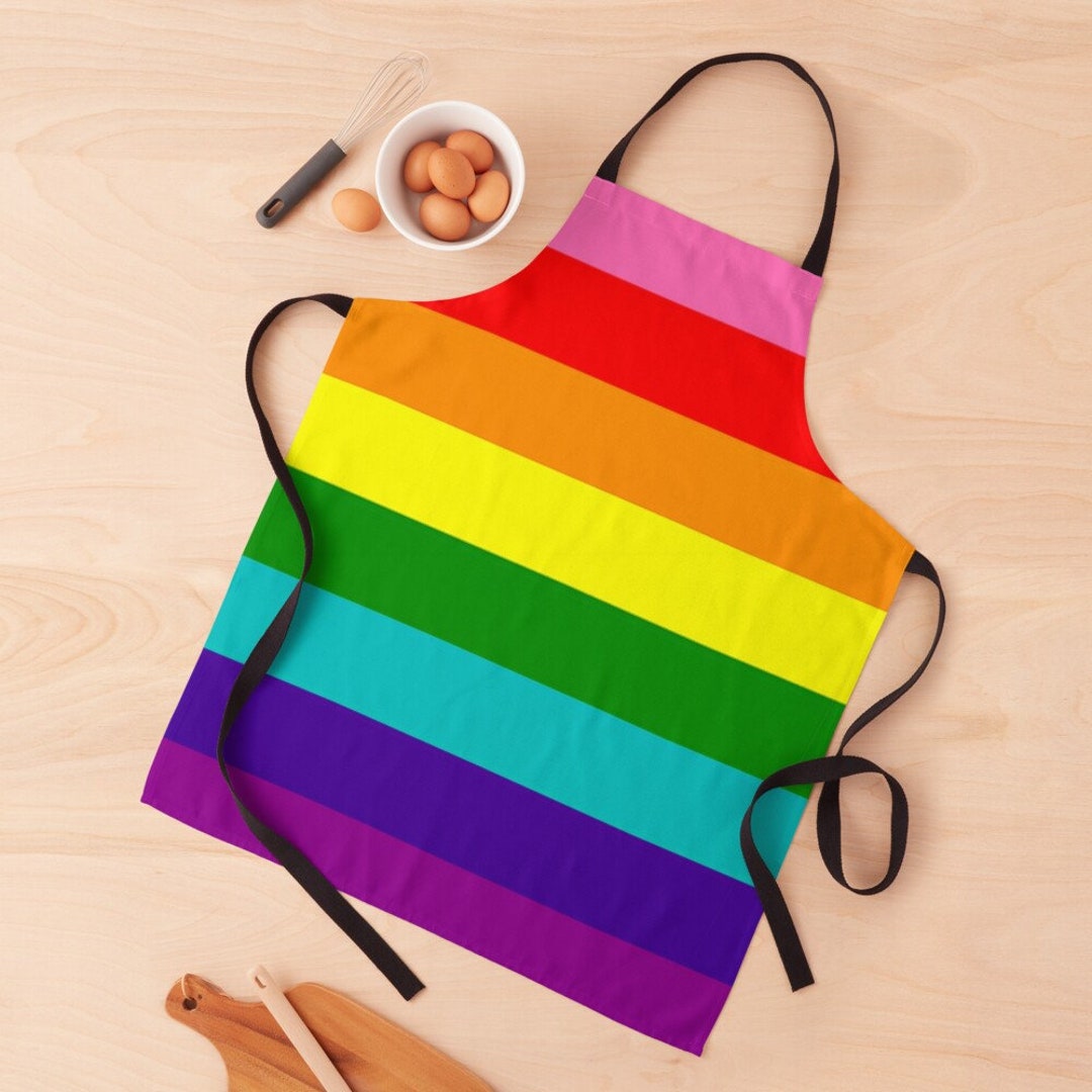 Apron Love is Love LGBTQ, Rainbow Flag, Pride Flag, Original Gay Pride ...