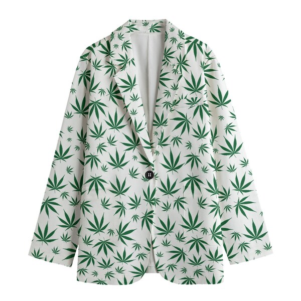Cannabis Blazer - Etsy