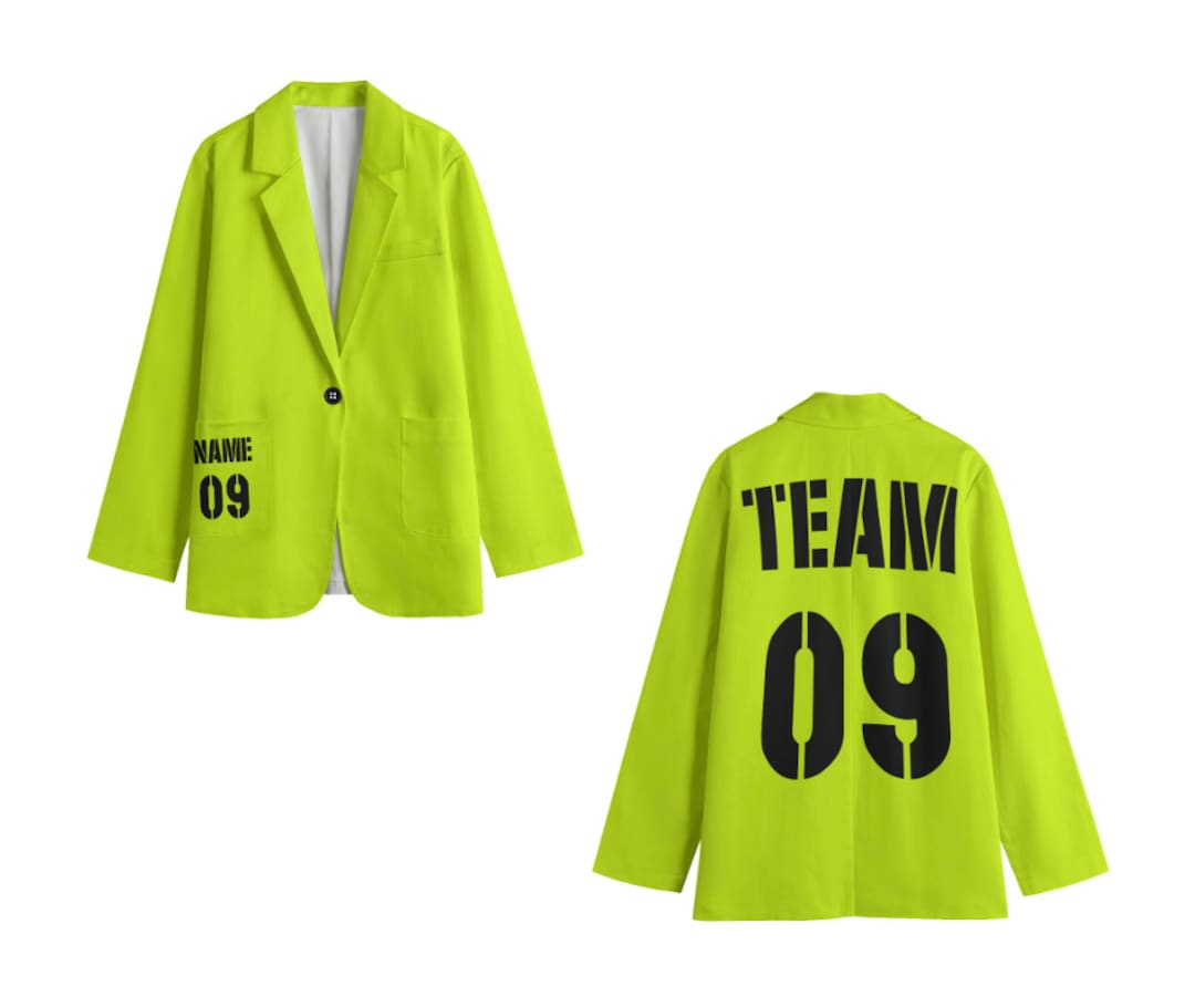 Custom Team Women's Leisure Blazer, Personalized Blazer, Custom Design ...