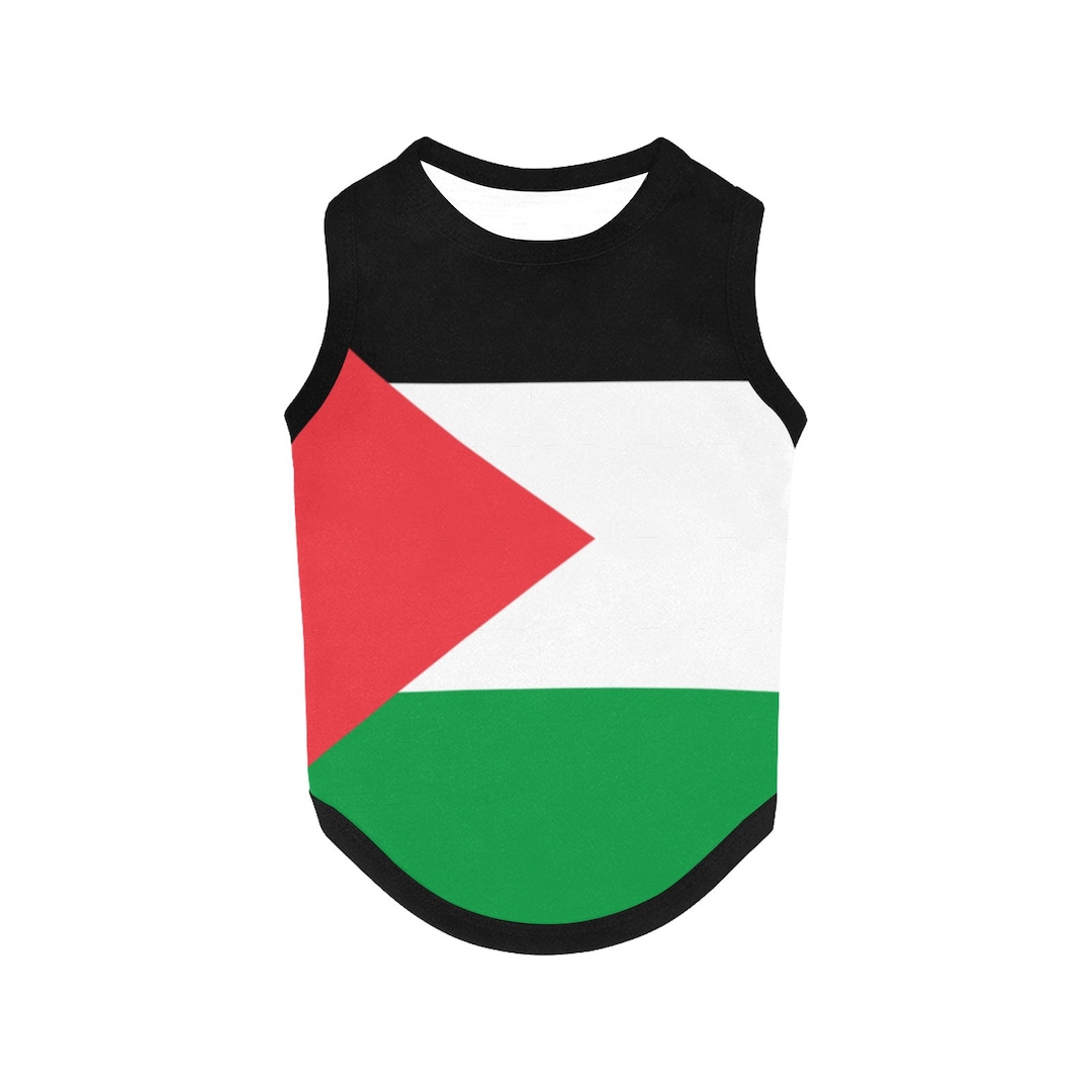 I Love Palestine Dog Shirt, Palestinian Flag, Dog T-shirt, Dog Tank Top ...