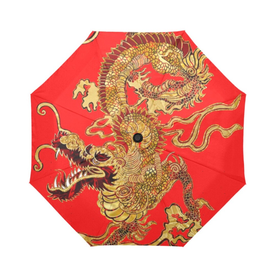 Automatic Foldable Umbrella Maru's Feilong Chinese Flying Dragon ...